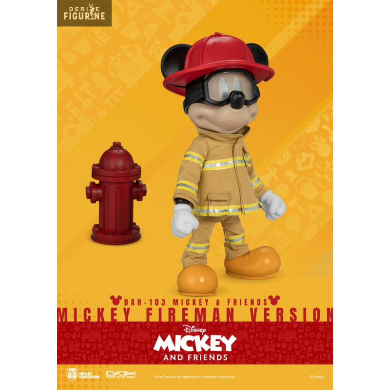 Mickey figure Fireman, Dynamic Action Heroes - Disney, Mickey & Friends ...