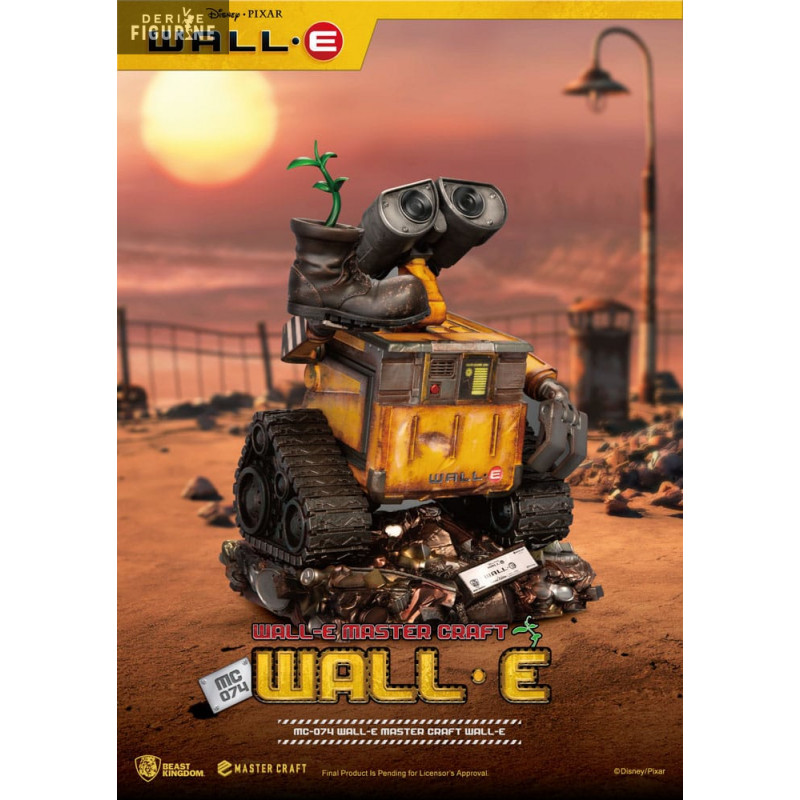 WALL-E figure, Master Craft - Disney/PIXAR - Beast Kingdom