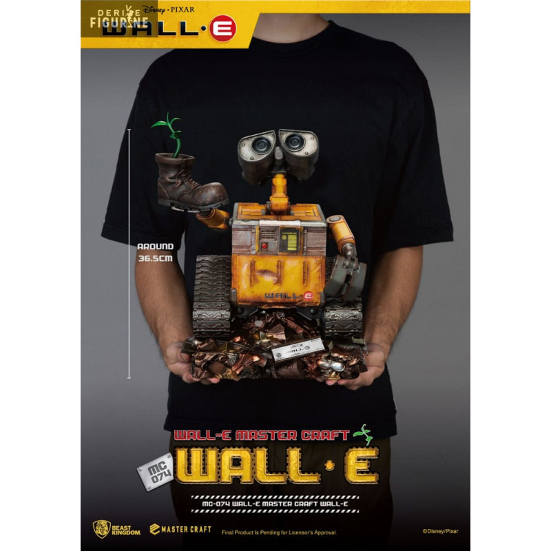 WALL-E figure, Master Craft - Disney/PIXAR - Beast Kingdom
