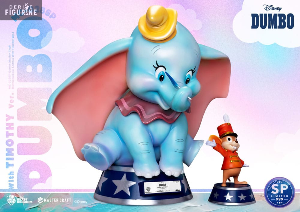 Dumbo figure Special Edition (With Timothy), Master Craft - Disney ...