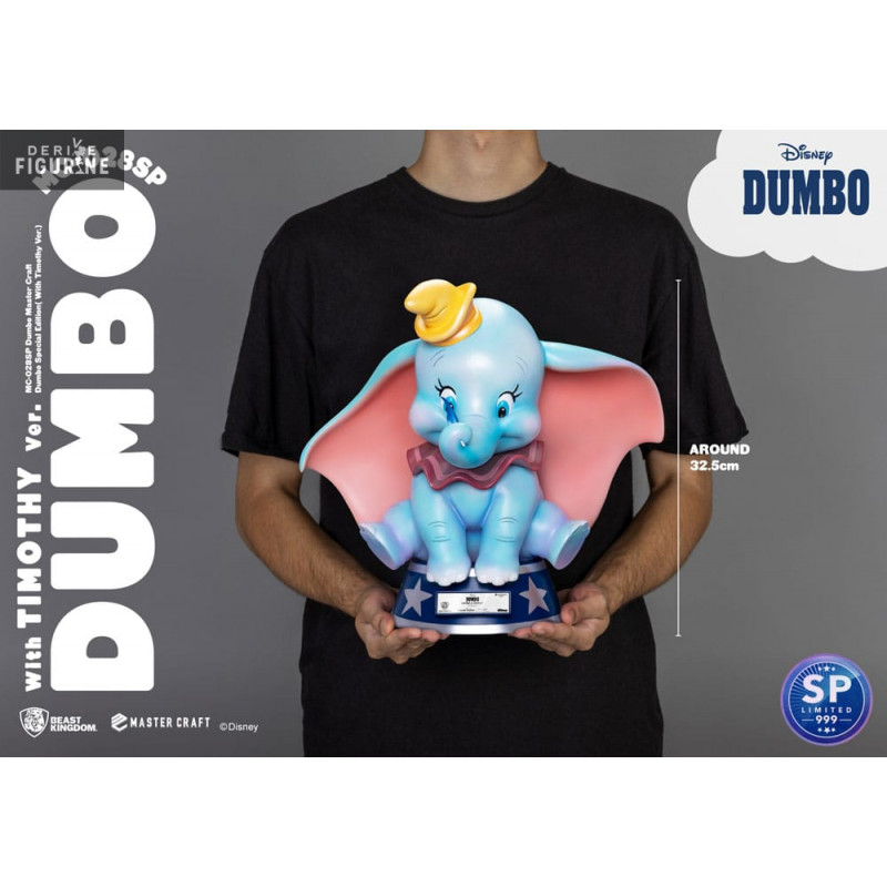 Dumbo figure Special Edition (With Timothy), Master Craft - Disney ...