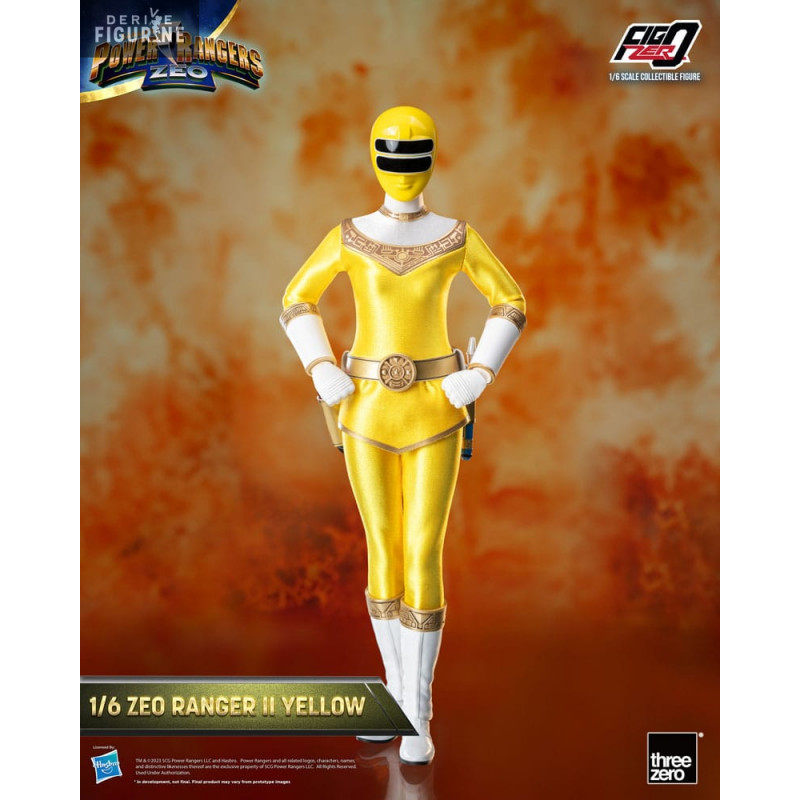 Ranger II Yellow figure, FigZero - Power Rangers Zeo - ThreeZero