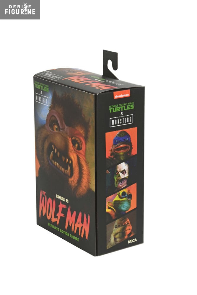 Figurine Raphael as The Wolfman - Universal Monsters x Teenage Mutant ...