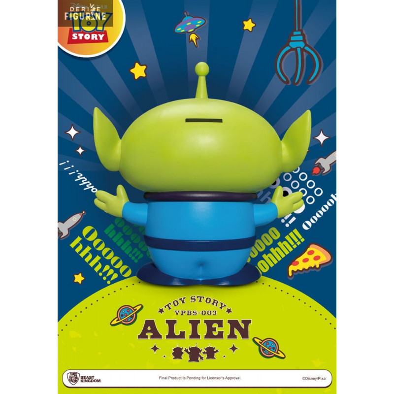 Figurine tirelire Alien, Piggy Vinyl - Disney/Pixar, Toy Story - Beast ...