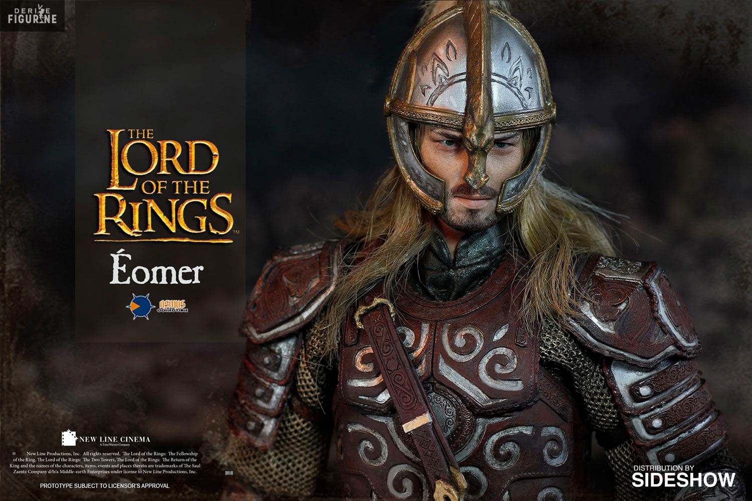 Eomer figure - The Lord of the Ring - Asmus Collection Toys