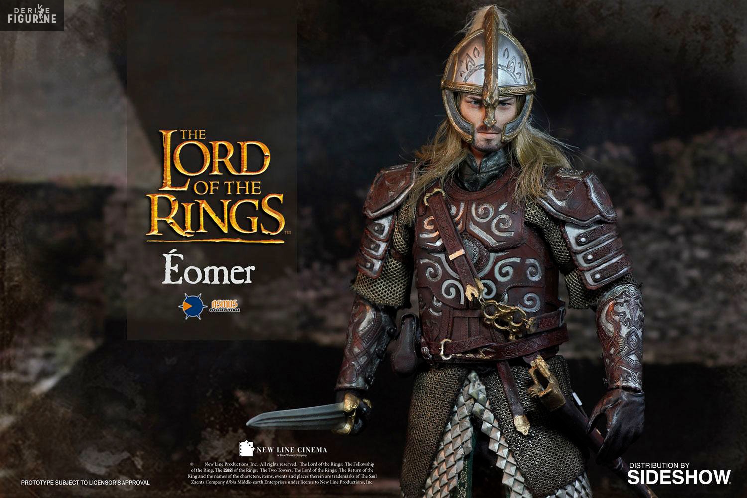 Eomer figure - The Lord of the Ring - Asmus Collection Toys