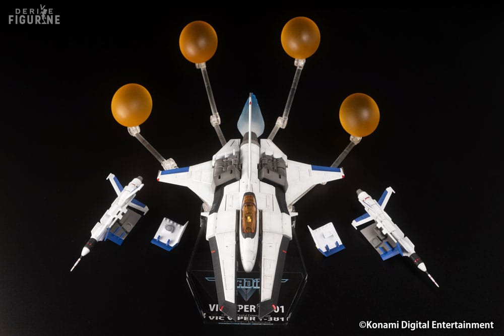 Replica VIC VIPER T-301 Peinted Finished, Model kit - Gradius V - Plum