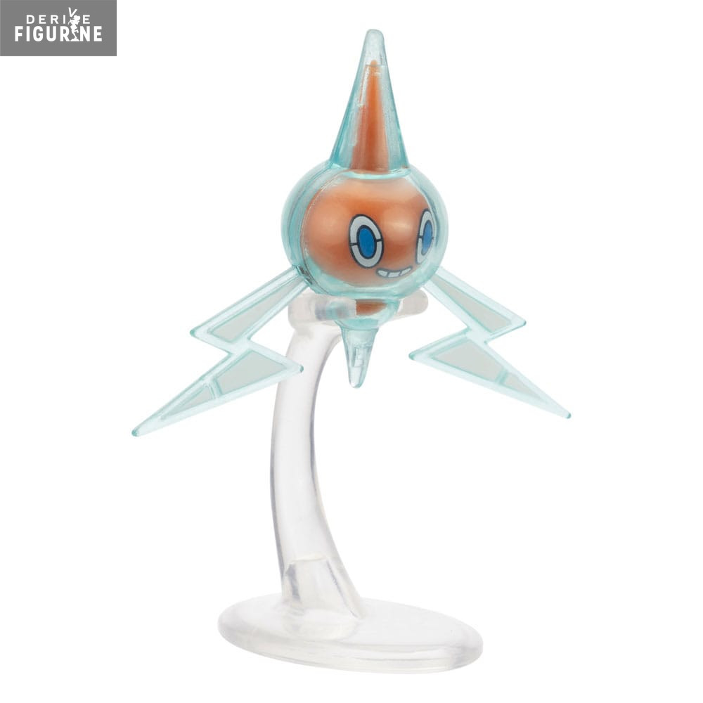Pack 2 figures Eevee Ver.4, Rotom, Battle Figure - Pokemon - Jazwares