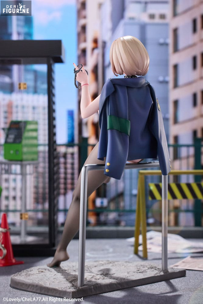 Naughty Police Woman figure Illustration by CheLA77, DX Edition - Original Illustration - Hobby ...