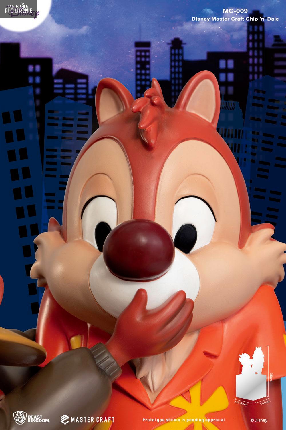 Chip 'n' Dale figure, Master Craft - Disney - Beast Kingdom