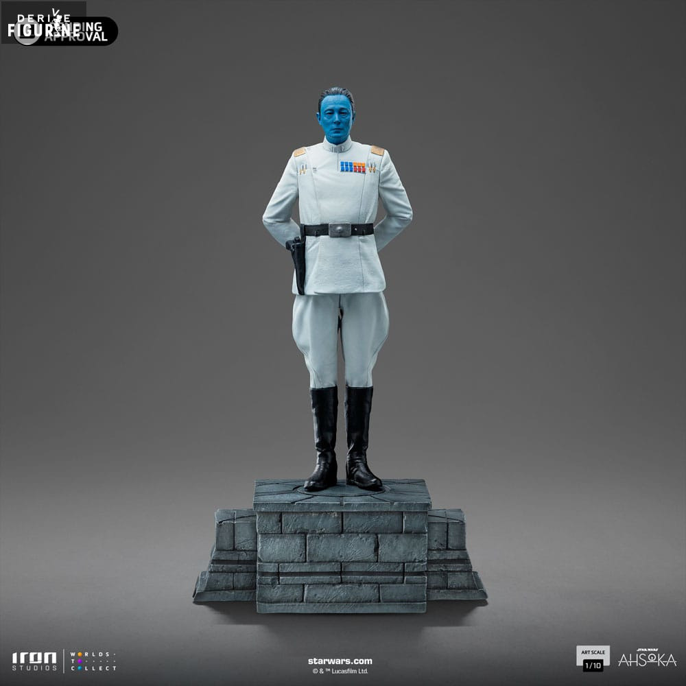 Grand Admiral Thrawn figure, Art Scale - Star Wars, Ahsoka - Iron Studios