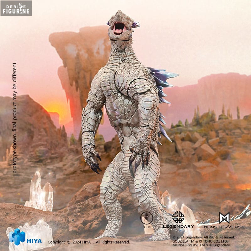 Shimo figure, Exquisite Basic - Godzilla x Kong: The New Empire - NECA