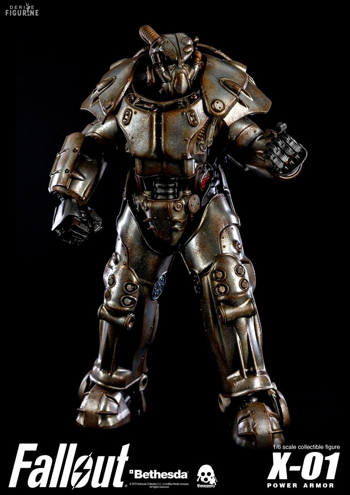 X-01 Power Armor figure - Fallout - Threezero