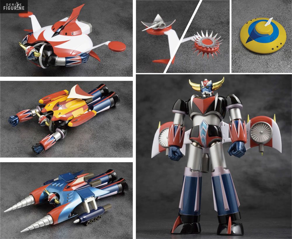Figure Grendizer & Spazers Set, Dynamite Action - UFO Robot Grendizer ...
