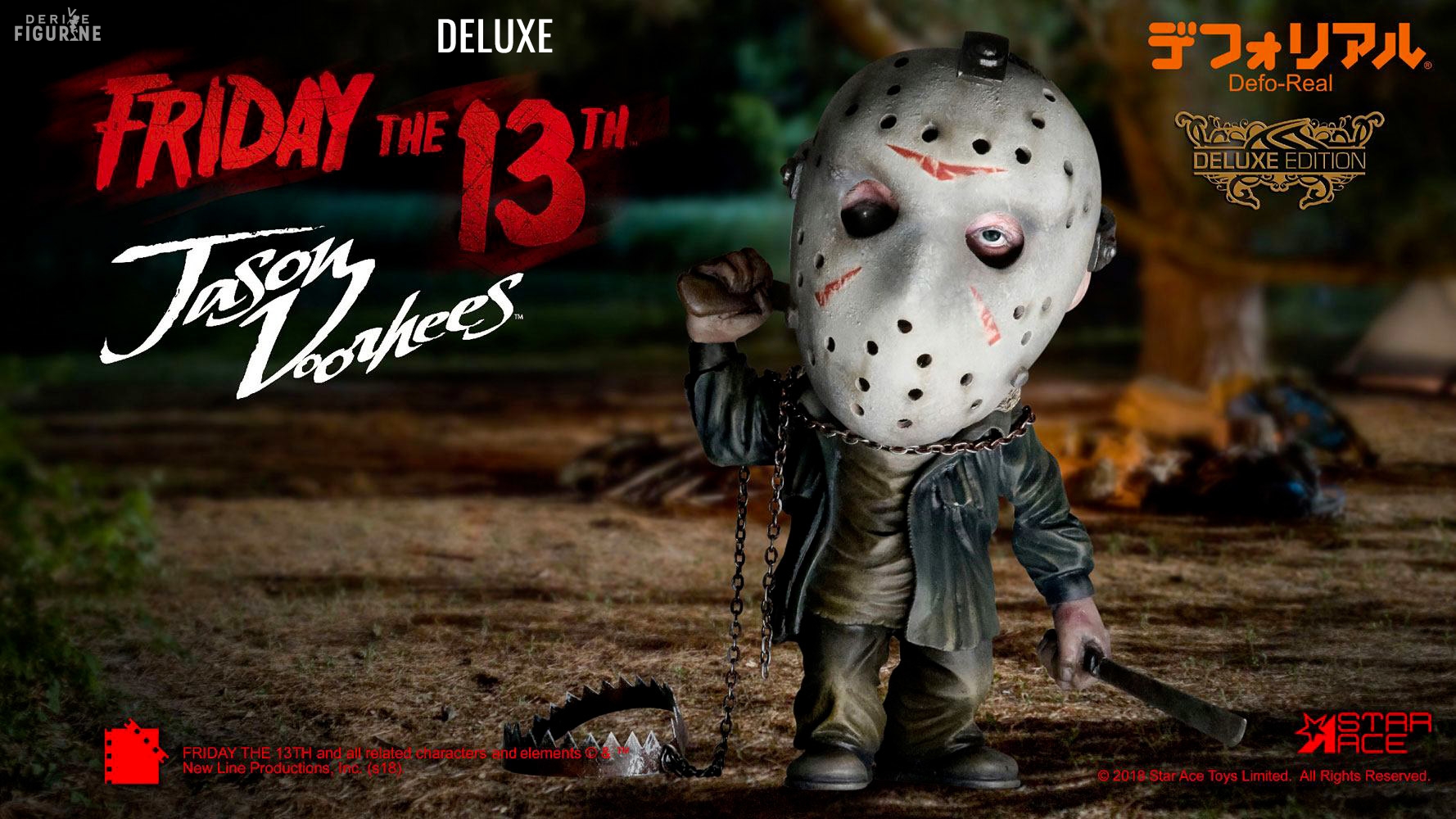 Figure Jason Voorhees, classic or Deluxe, Defo-Real - Vendredi 13 ...