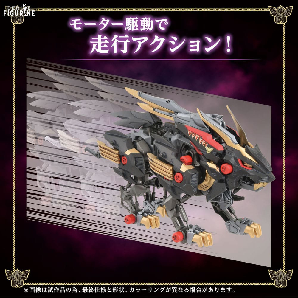 Liger Black King figure, Plastic Model Kit - Zoids - Takara Tomy