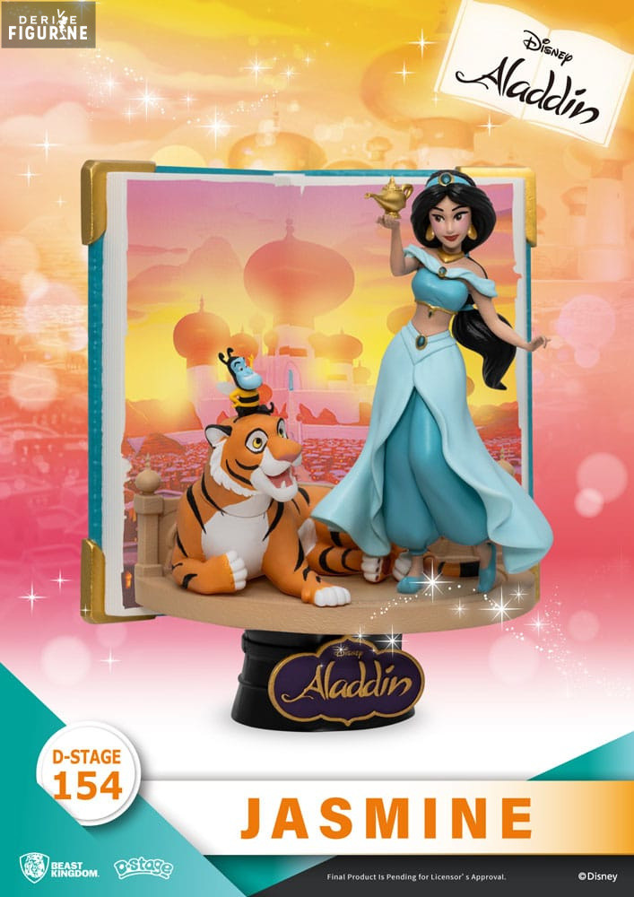 Jasmine figure, D-Stage Book Series - Disney, Aladdin - Beast Kingdom