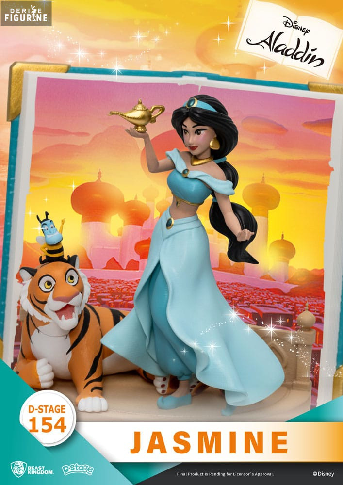 Jasmine figure, D-Stage Book Series - Disney, Aladdin - Beast Kingdom
