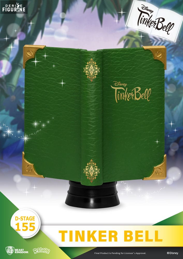 Tinkerbell figure, D-Stage Book Series - Disney, Peter Pan- Beast Kingdom