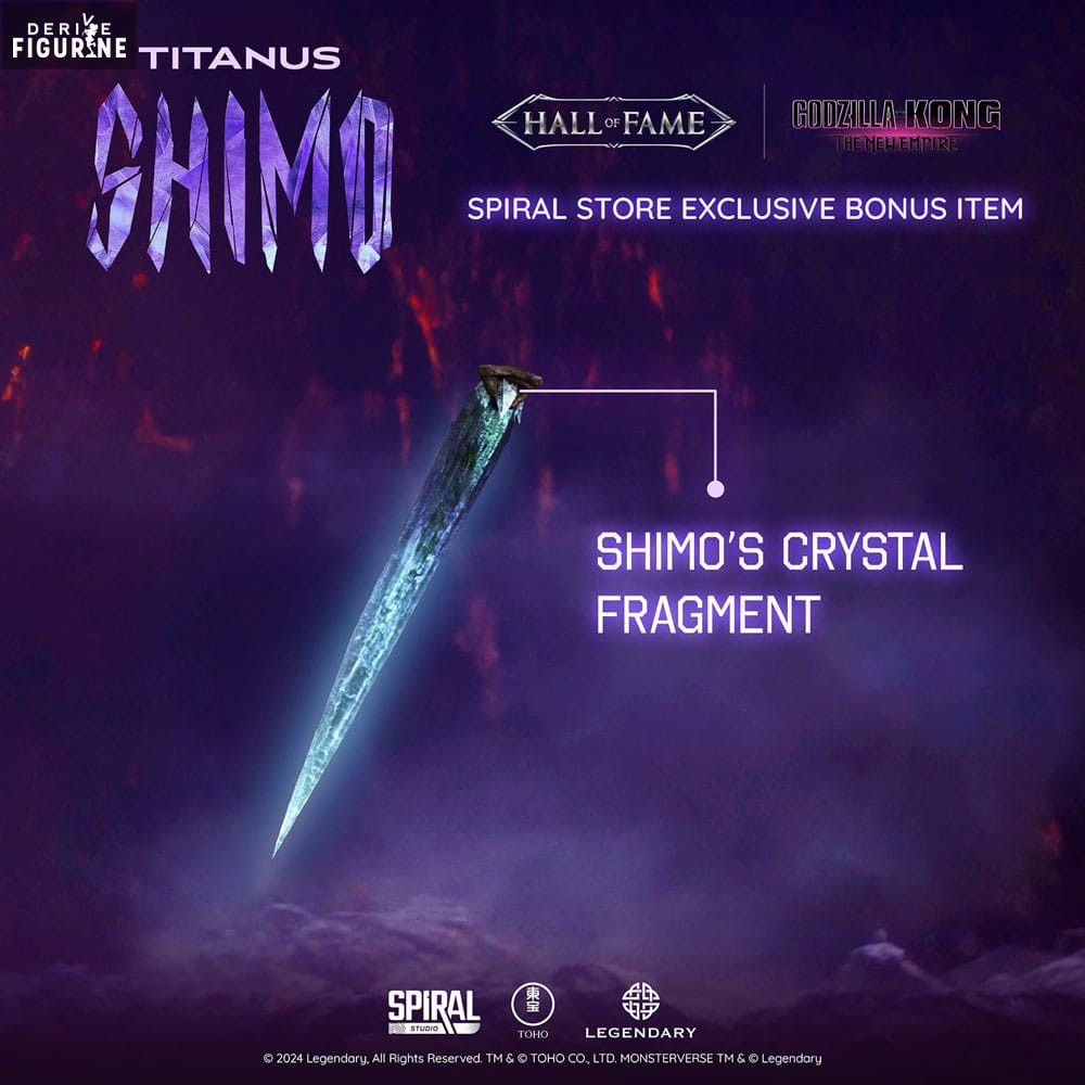 Titanus Shimo figure, Hall of Fame - Godzilla x Kong: The New Empire ...