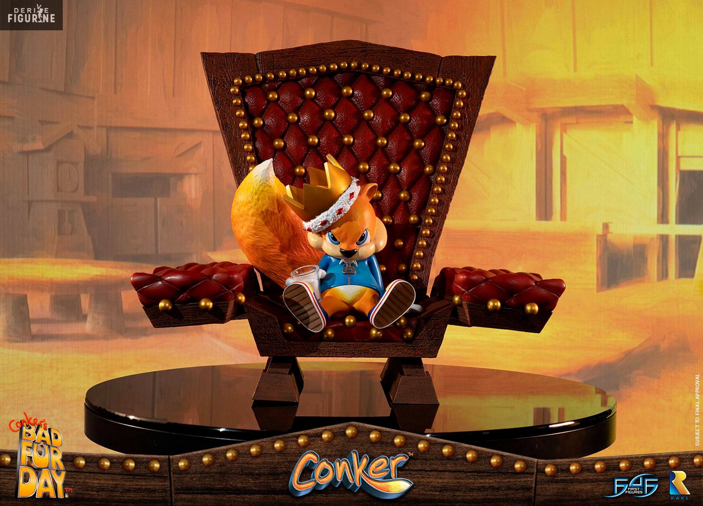 Figure Conker - Conker's Bad Fur Day - First 4 Figures