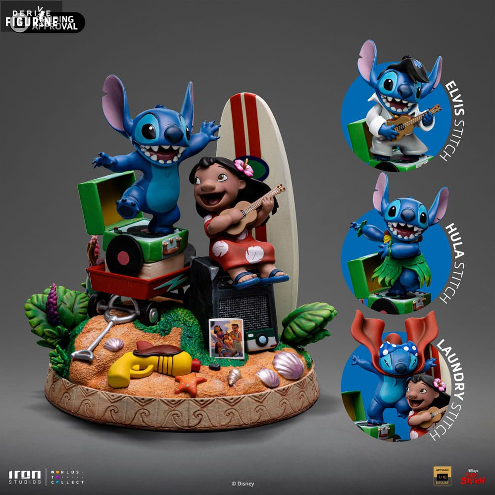 Lilo & Stitch figure, Deluxe Art Scale - Disney - Iron Studios