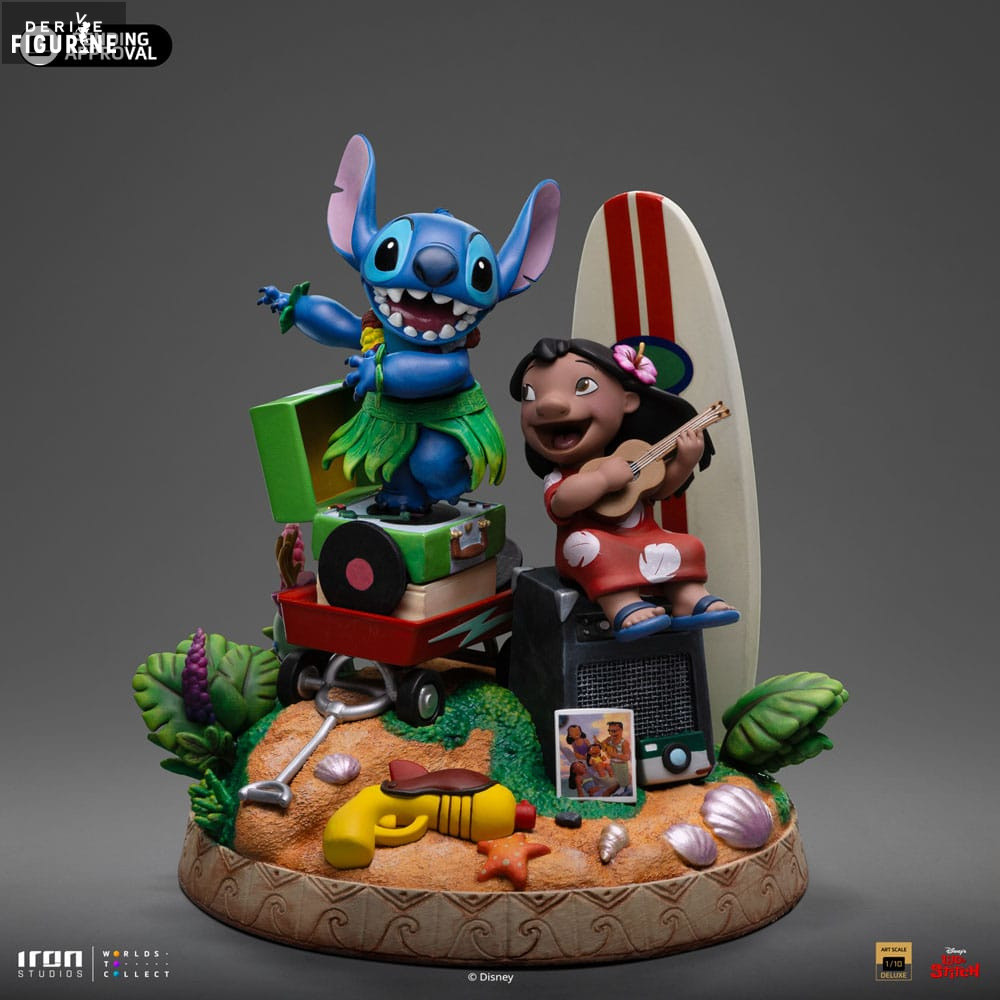 Lilo & Stitch figure, Deluxe Art Scale - Disney - Iron Studios
