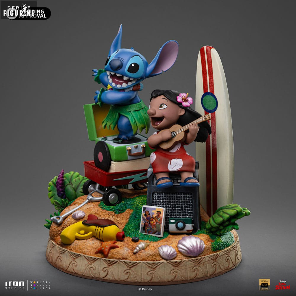 Lilo & Stitch figure, Deluxe Art Scale - Disney - Iron Studios