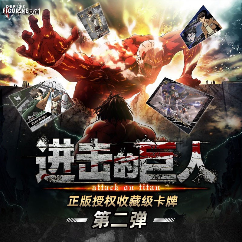 x1 Booster cards chinese KB Card - Attack on Titan - Kayou