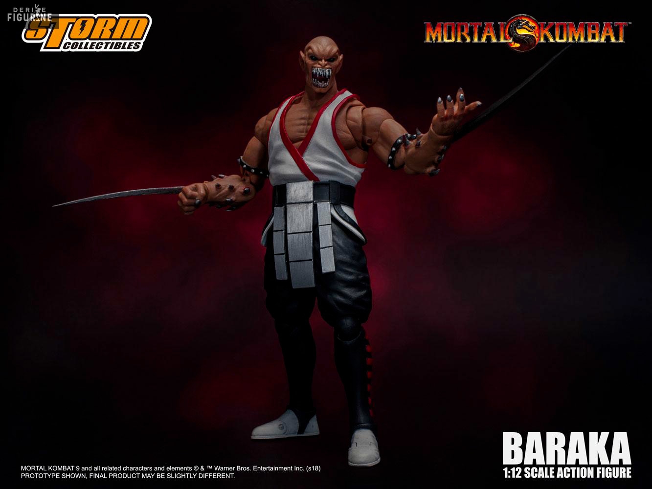 Baraka figure - Mortal Kombat - Storm Collectibles