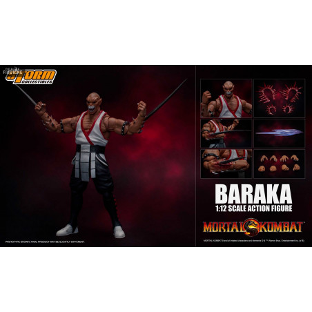 Baraka figure - Mortal Kombat - Storm Collectibles