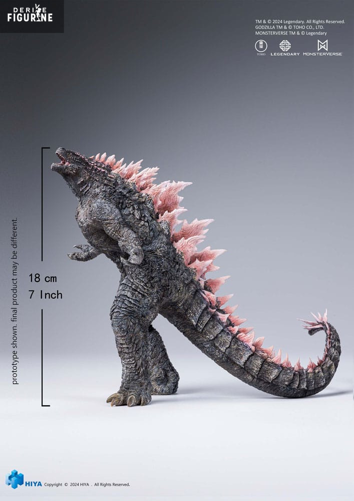 Godzilla figure Evolved, Exquisite Stylist - Godzilla x Kong: The New ...