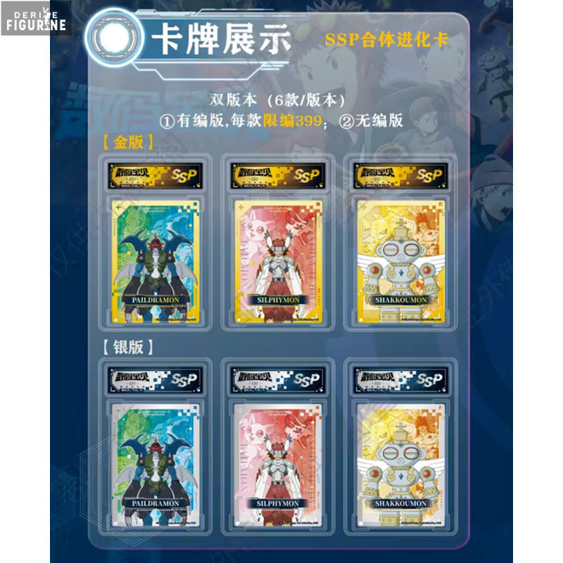 x1 Booster cards chinese Card Fun Booster - Digimon Adventure 2 ...