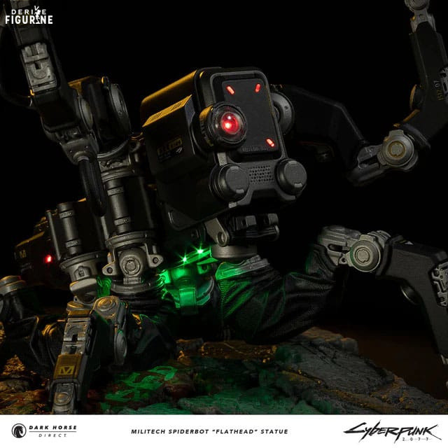 Militech Spiderbot "Flathead" figure - Cyberpunk 2077 - Dark Horse