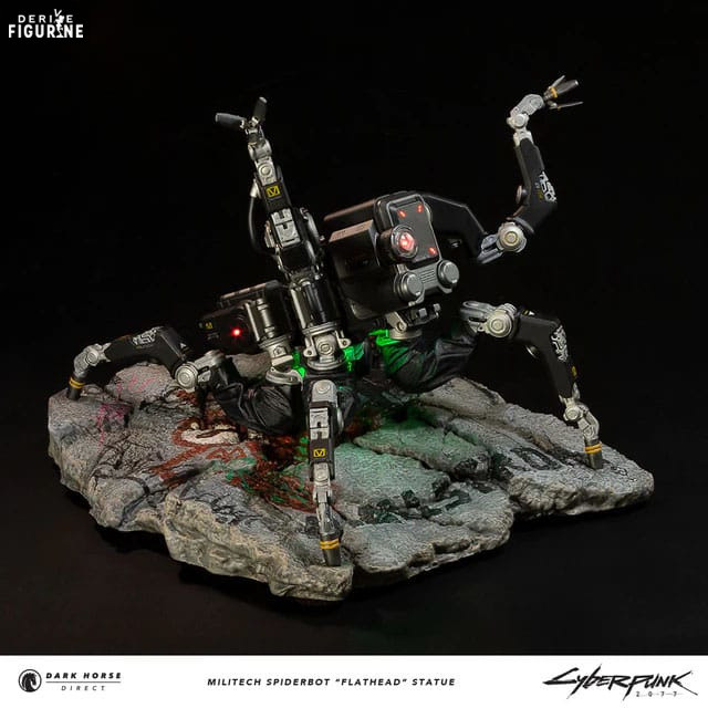 Militech Spiderbot "Flathead" figure - Cyberpunk 2077 - Dark Horse