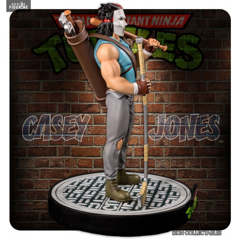 Figurine Casey Jones - Les Tortues Ninja - Ikon Collectables