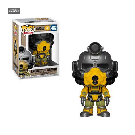 Pop! Radtoad, Mothman, Mole Miner, Excavator Armor, Vault Dweller ou ...