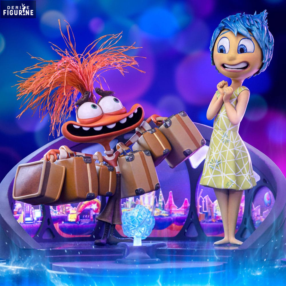 Joy and Anxiety figure, Deluxe Art Scale - Disney, Inside Out 2 - Iron ...