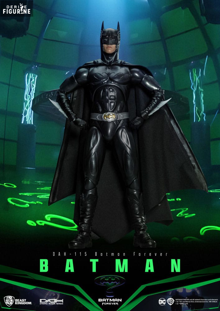 Batman figure, Dynamic Action Heroes - DC Comics, Batman Forever ...