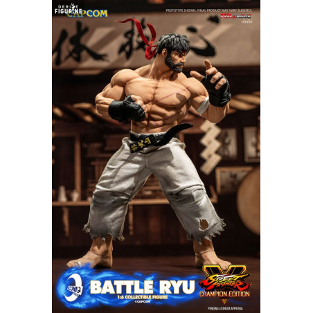 Battle Ryu figure - Street Fighter - Iconiq Studios