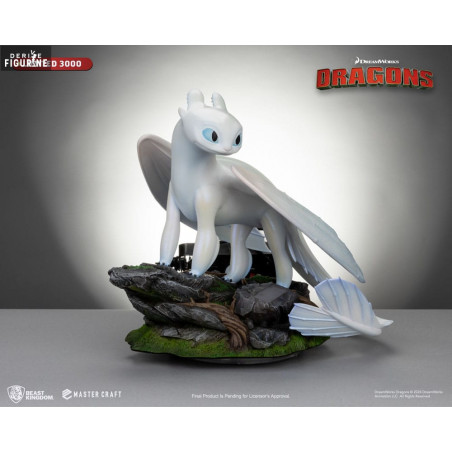 Light Fury figure, Master Craft - How to Train Your Dragon 3 - Beast ...