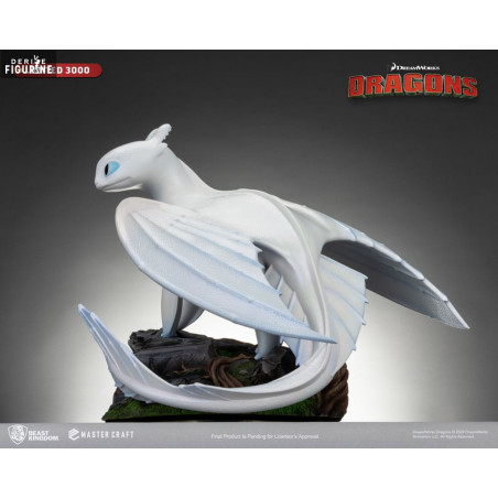 Light Fury figure, Master Craft - How to Train Your Dragon 3 - Beast ...