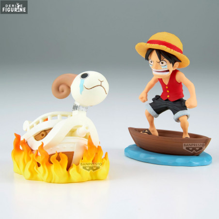 Monkey D. Luffy & Going Merry figure, WCF Log Stories - One Piece ...