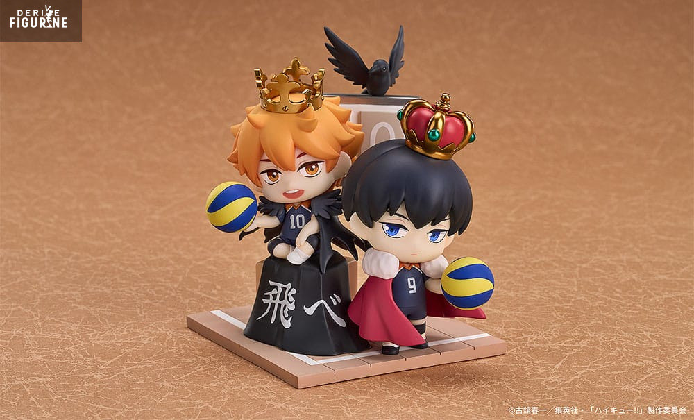 Pack 2 figures Shoyo Hinata & Tobio Kageyama, Qset - Haikyu!! - Good Smile Company