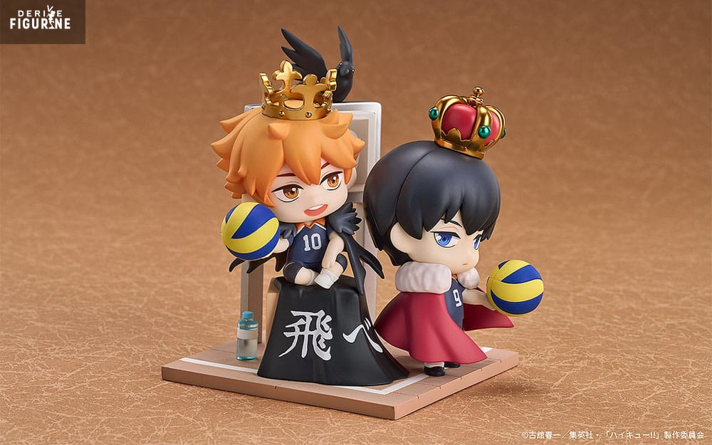 Pack 2 figures Shoyo Hinata & Tobio Kageyama, Qset - Haikyu!! - Good Smile Company