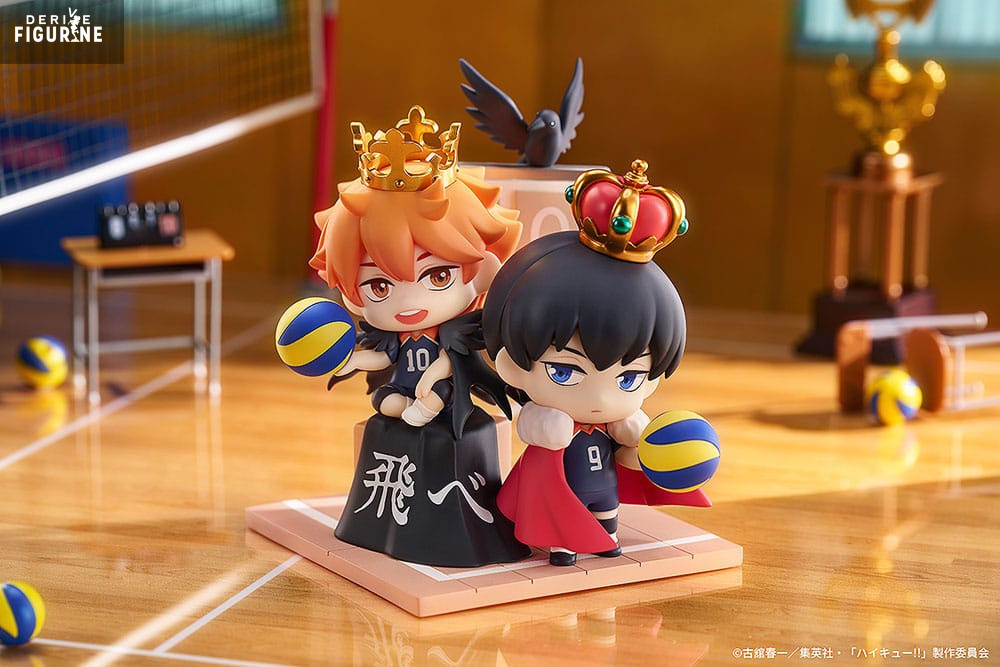 Pack 2 figures Shoyo Hinata & Tobio Kageyama, Qset - Haikyu!! - Good Smile Company