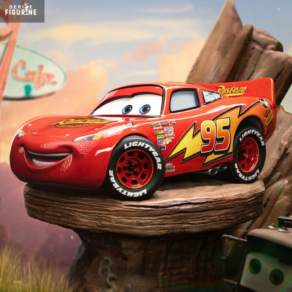 Lightning Mcqueen & Tow Mater figure, Deluxe Art Scale - Disney/Pixar ...