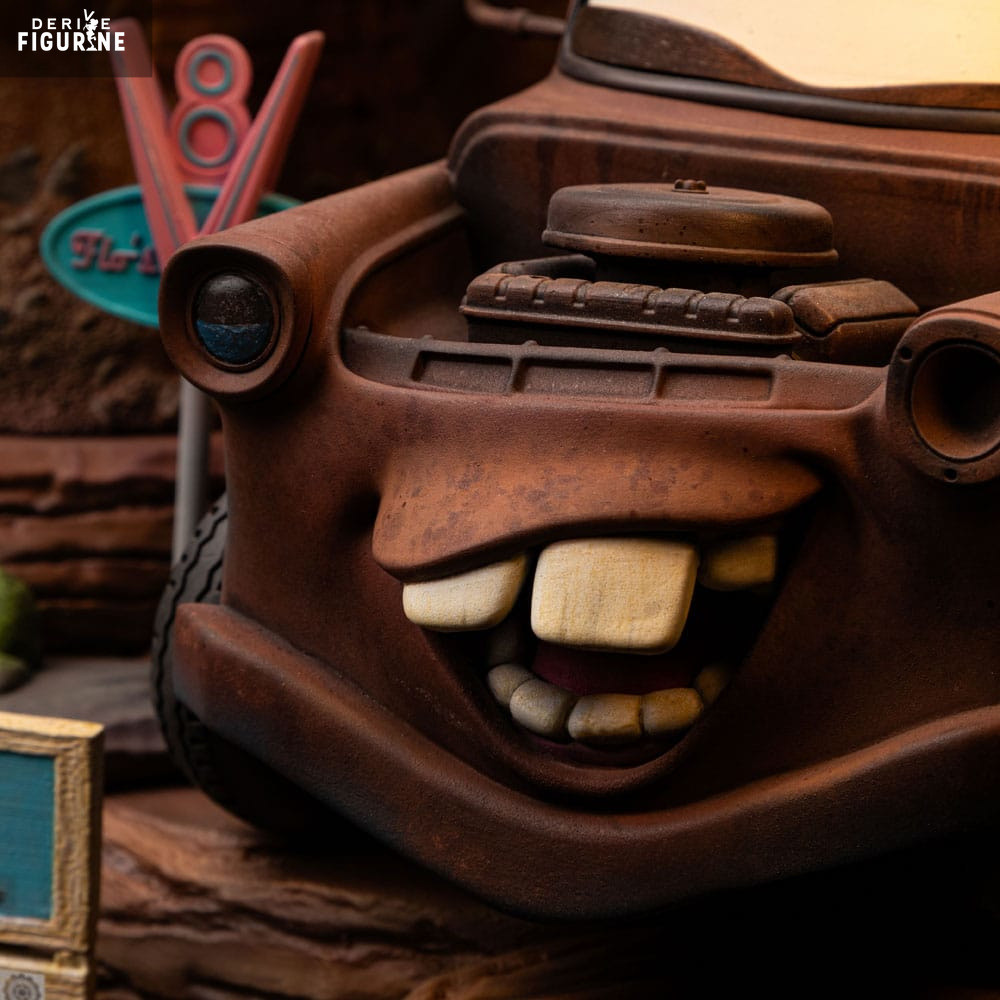 Lightning Mcqueen & Tow Mater figure, Deluxe Art Scale - Disney/Pixar ...