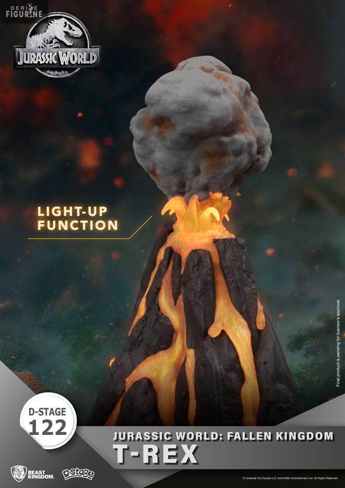 Figure T-Rex Fallen Kingdom, D-Stage - Jurassic World - Beast Kingdom