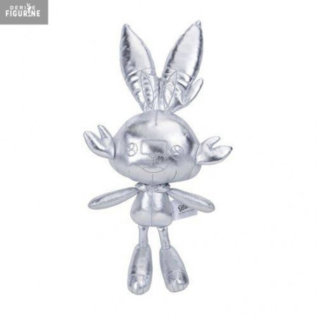 Scorbunny plush 25th Anniversary, Silver - Pokemon - BOTI